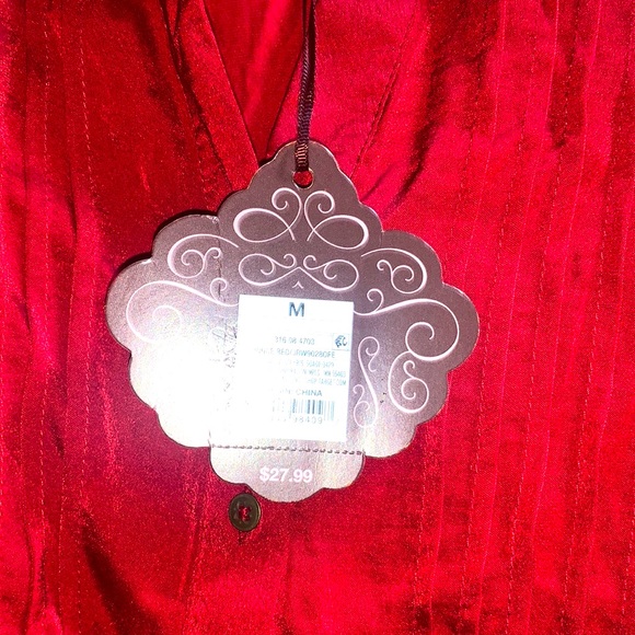 Knox Rose | Tops | Knox Rose Rouge Red Balloon Long Sleeve Blouse ...